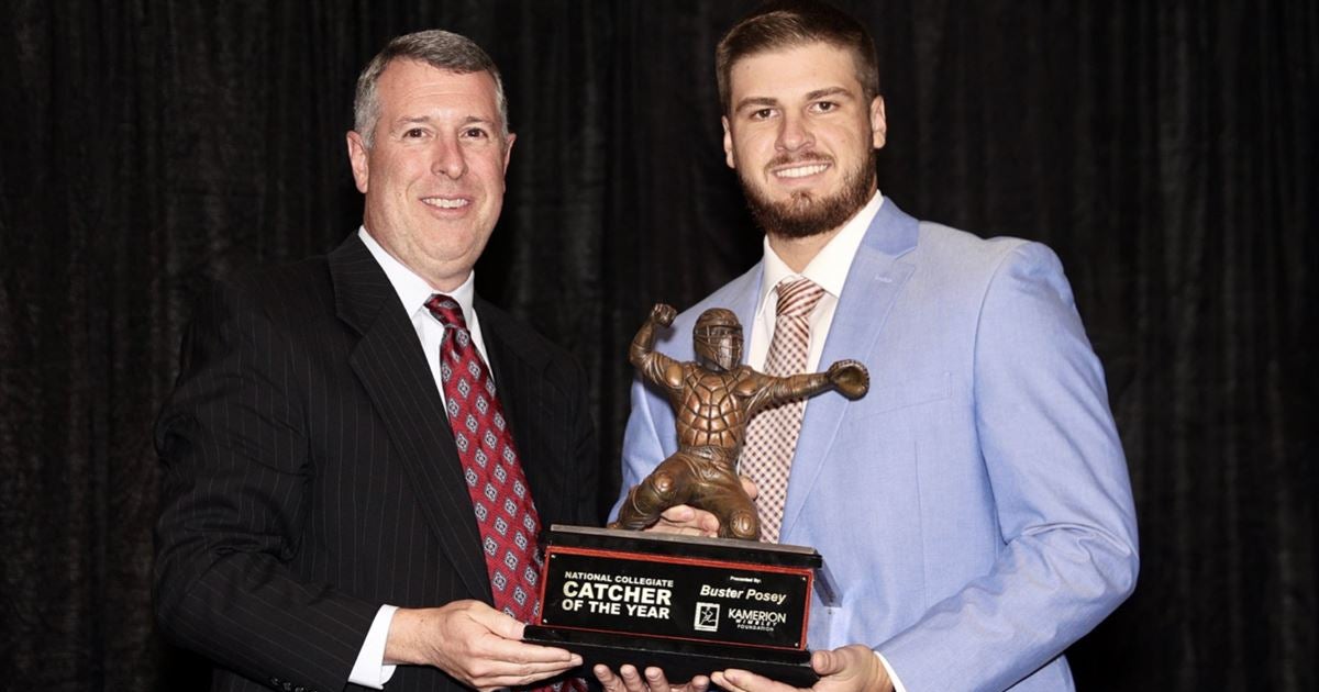 Matheu Nelson wins Buster Posey National Collegiate Catcher of the Year ...