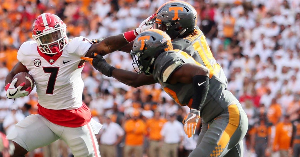 Opening line set for Georgia Bulldogs vs Tennessee Volunteers