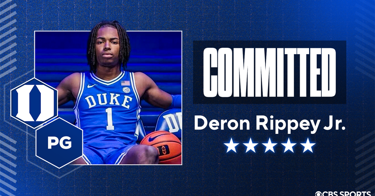 Composite 5-star PG Deron Rippey Jr. commits to Blue Devils: "Duke hasn ...