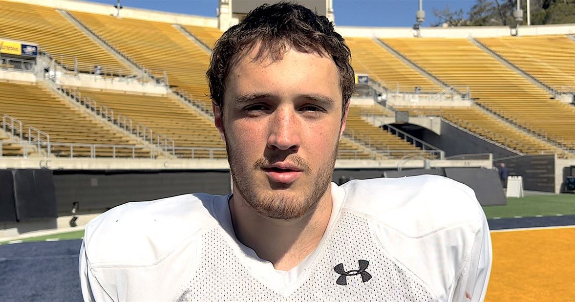 Video: Getting to know new Cal freshman OL Nick Morrow