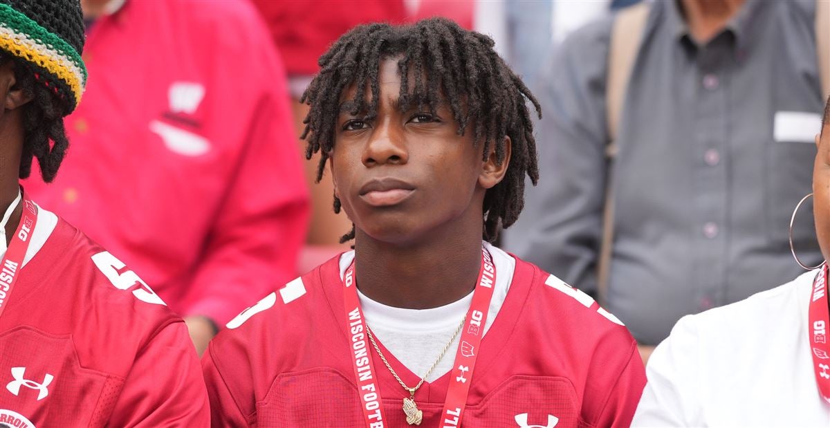 Touted 2026 WR Naeem Burroughs Talks Wisconsin Visit