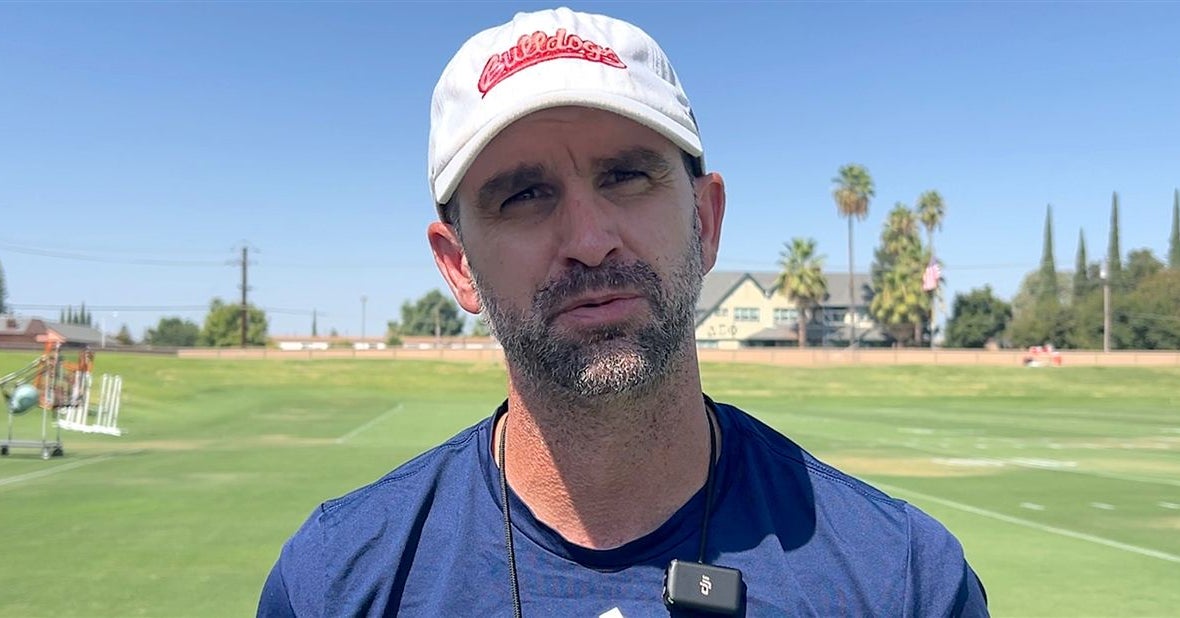 Fresno State OC Josh Davis reviews Kansas game; FS offense vs GS ...