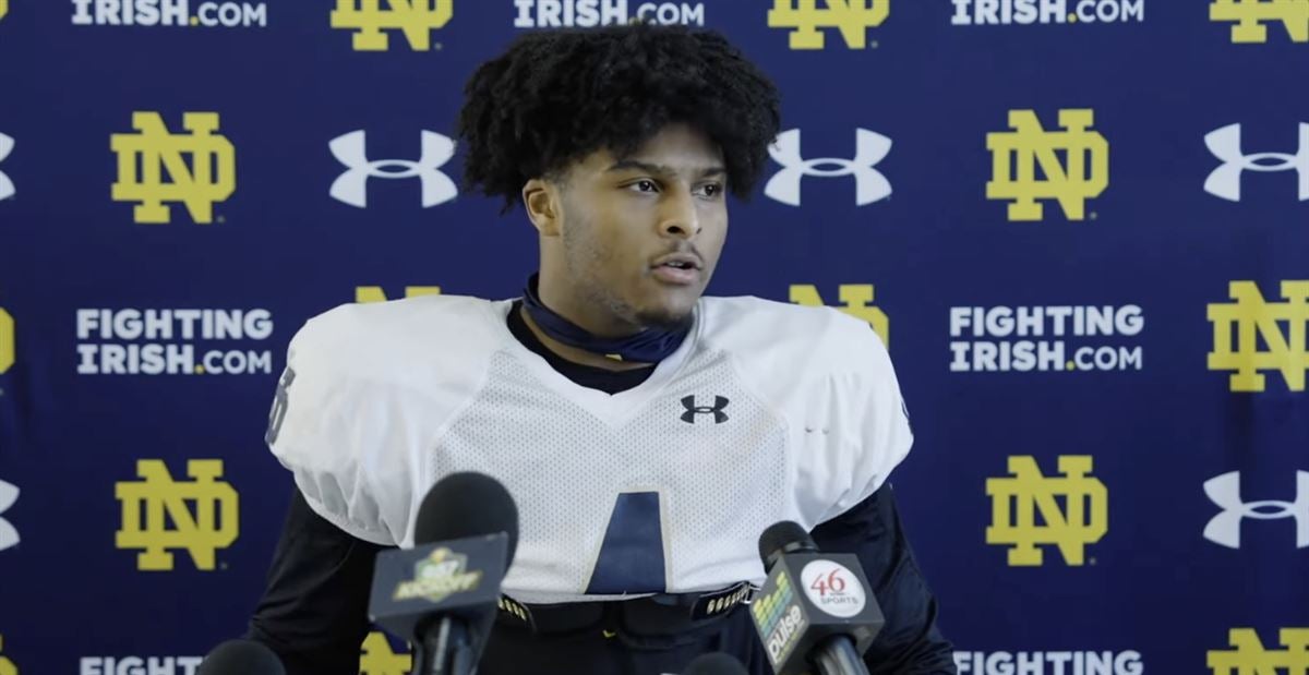 Video: Jaiden Ausberry Talks Spring Progress, Coach Bullough - Football ...