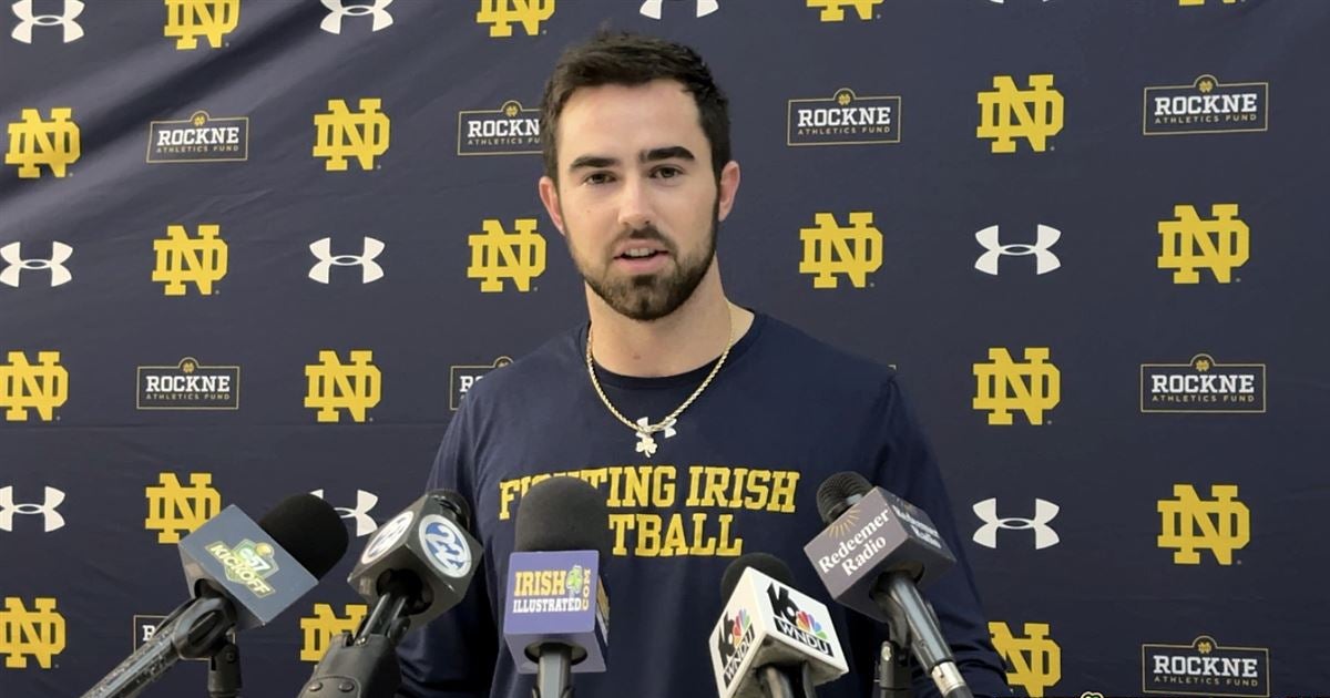 Watch: Drew Pyne “You’re Always Going To Get The Other Team’s Best“