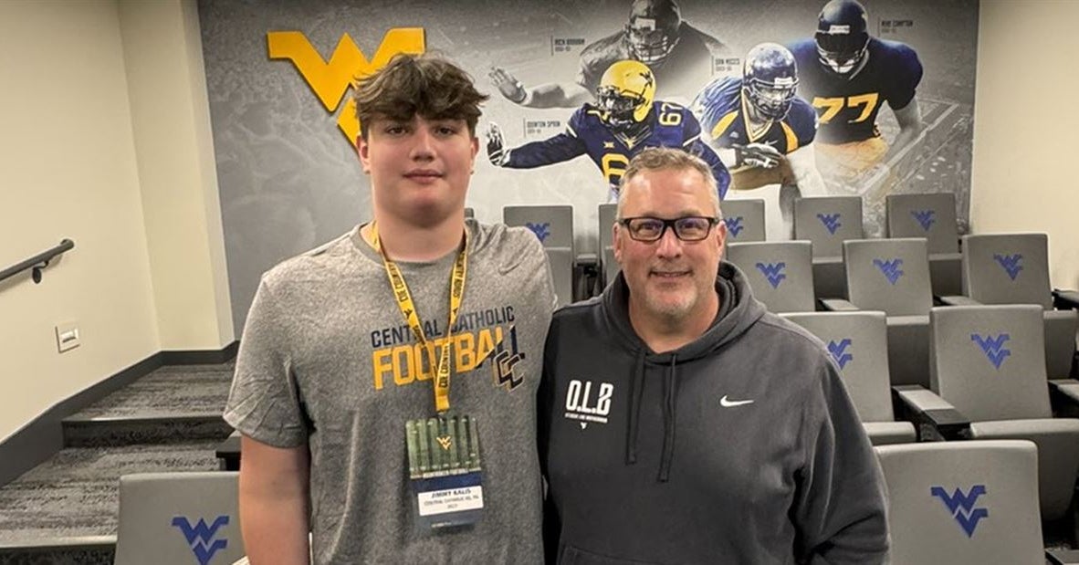 WVU continues to impress Pittsburgh '27 OT Jimmy Kalis