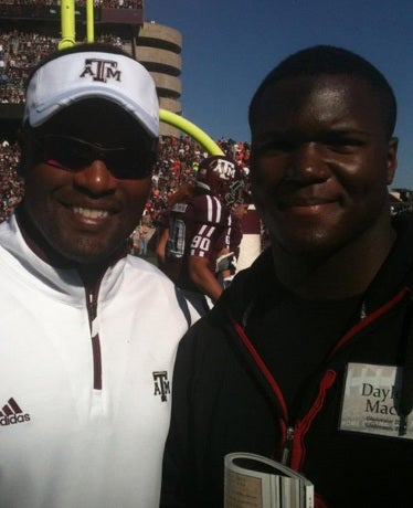 Daylon Mack on the verge