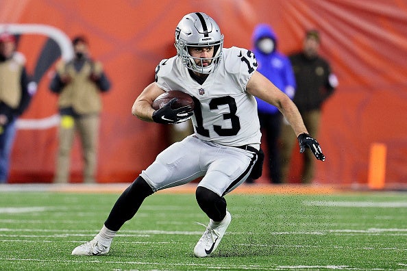 Hunter Renfrow signs two-year contract extension with Las Vegas Raiders ...