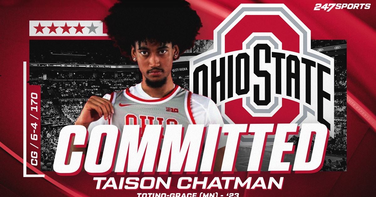 Taison Chatman, the No. 31 overall prospect in 2023, commits to Ohio State