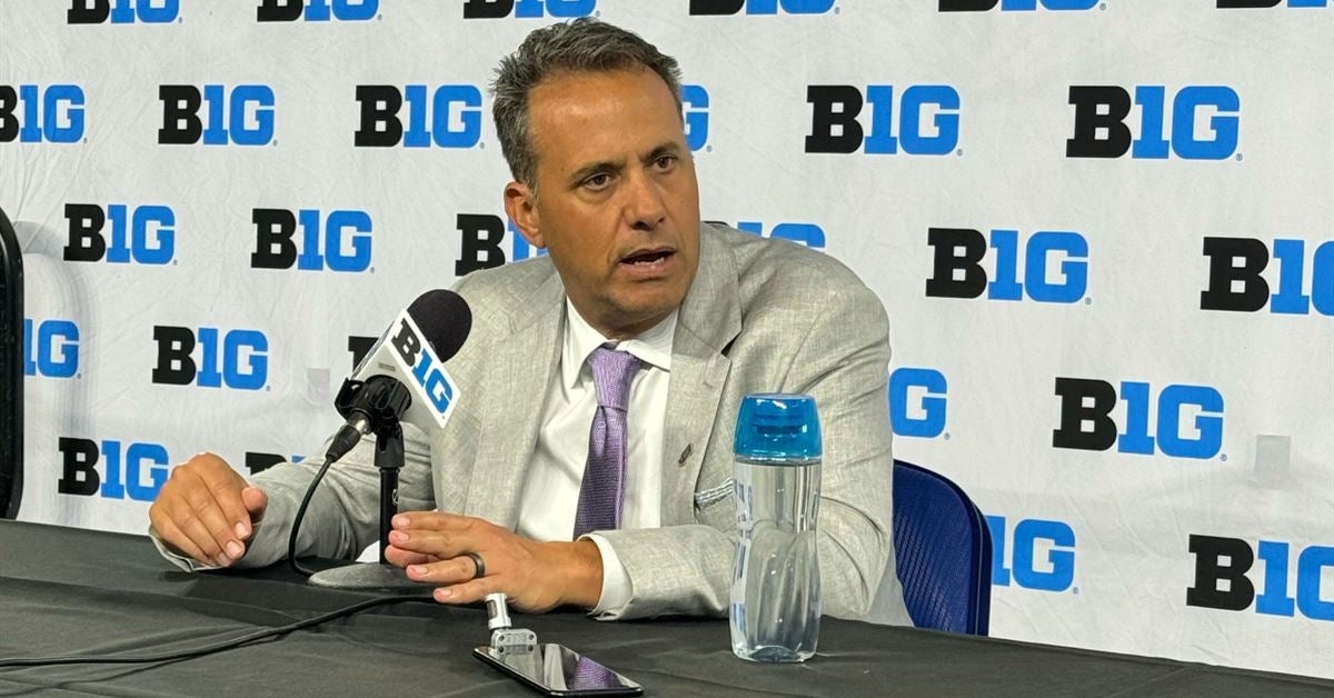 Washington Head Coach Jedd Fisch has plenty to say during Big Ten Media ...