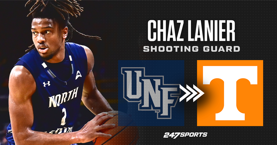 North Florida transfer Chaz Lanier commits to Tennessee basketball