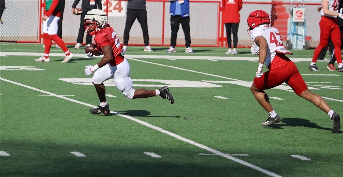 Look: Nebraska football runs through Thursday practice