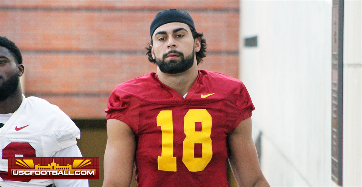 USC tight end Jude Wolfe: 'Every day I get to be out here is a blessing'