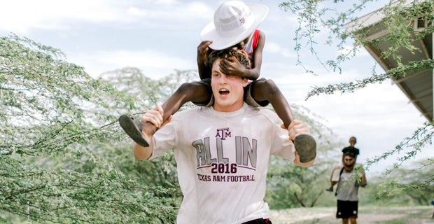 A&M LB Riley Garner on Wuerffel Award watch list