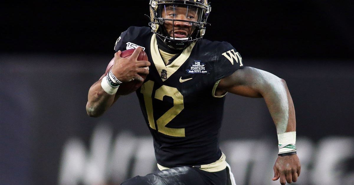 Wake Forest transfer QB Jamie Newman trending to Georgia