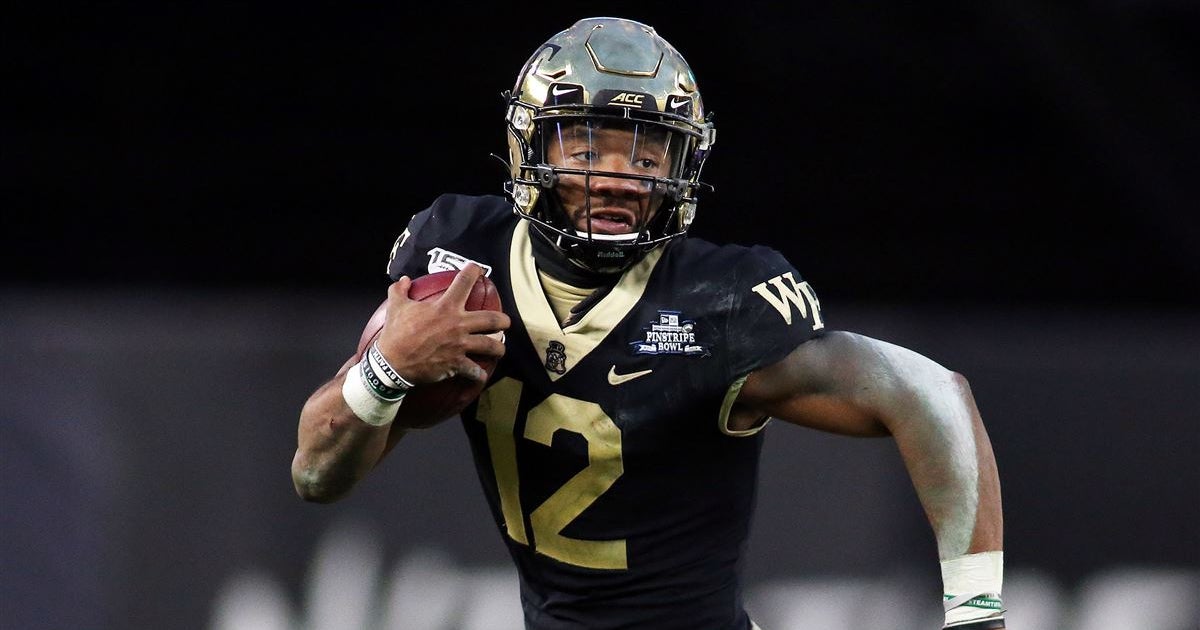 Wake Forest transfer QB Jamie Newman trending to Georgia