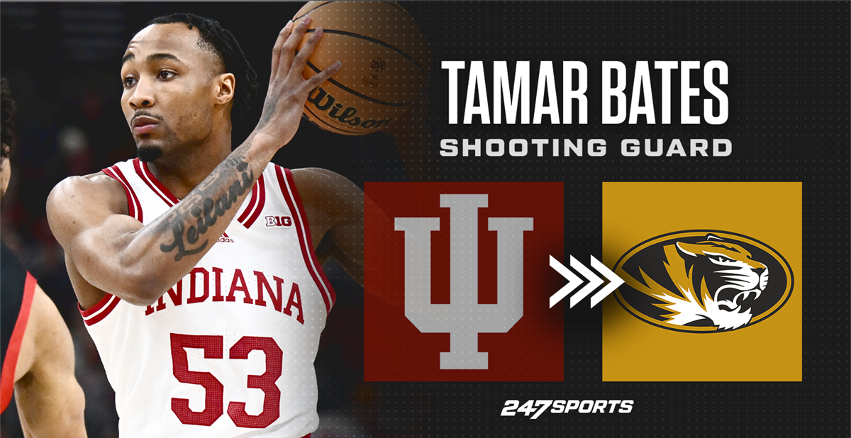 Former top 30 guard Tamar Bates is transferring from Indiana to Missouri