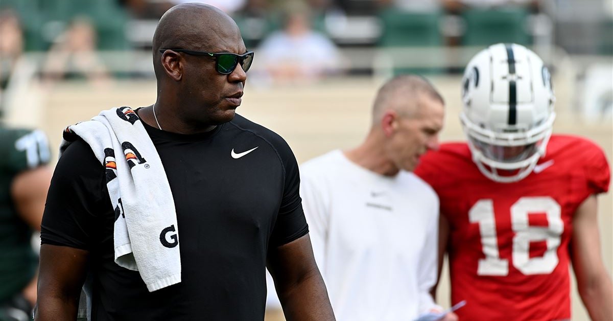 Michigan State HC Mel Tucker reacts to transfer departures of QB Payton ...
