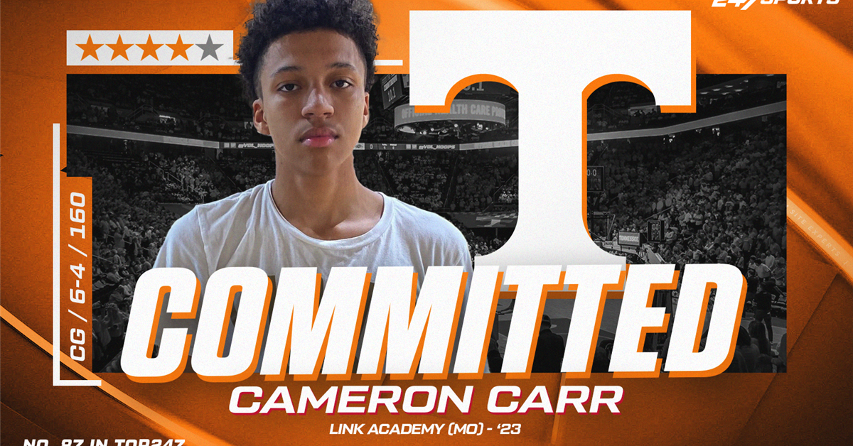 Four-star senior guard Cameron Carr picks Tennessee
