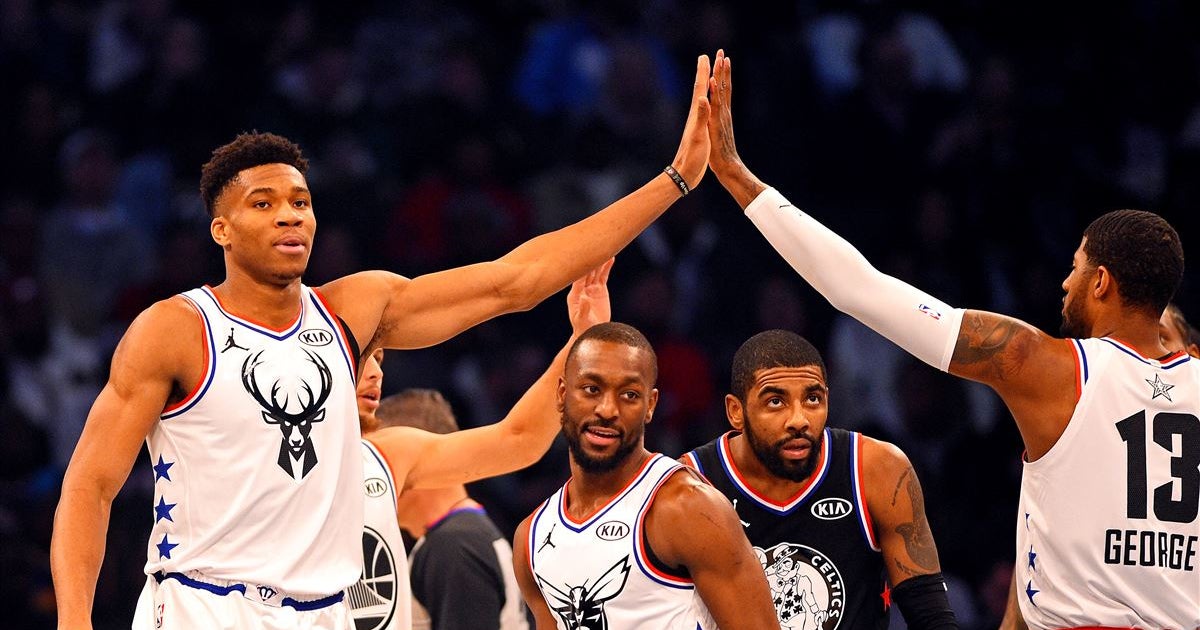 Highlights from the first half of NBA All-Star Game