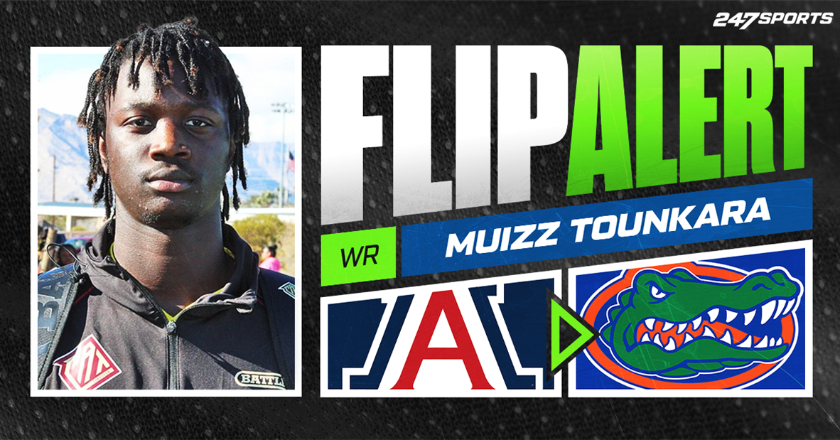 Gators flip WR Muizz Tounkara from Arizona following official visit
