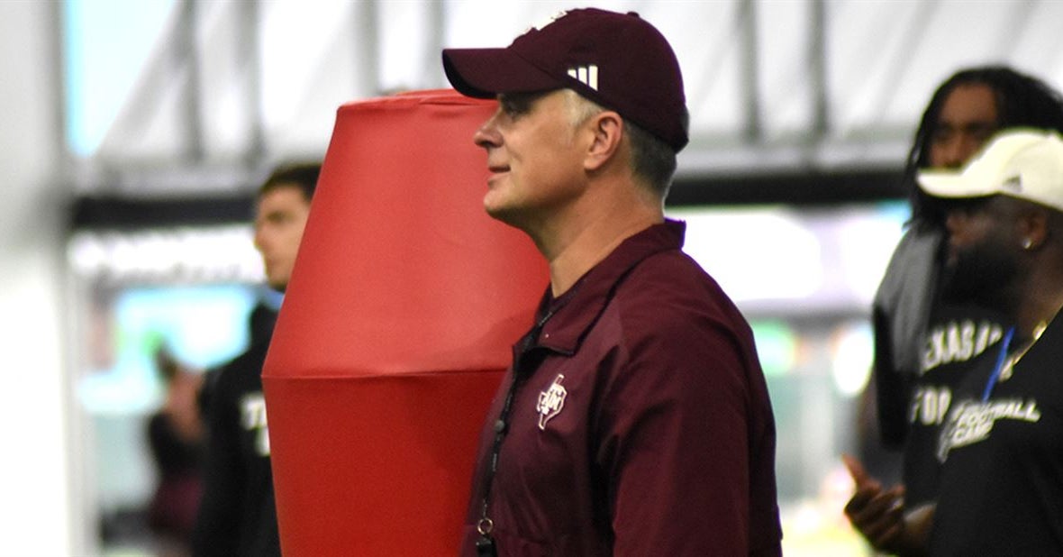 Texas A&M OL coach Adam Cushing making early impression on in-state OL ...