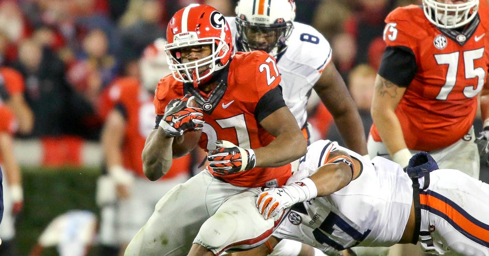 Nick Chubb passes Bo Jackson in record books