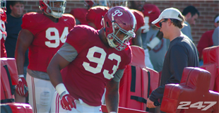 Jonathan Allen, Alabama, Weak-Side Defensive End