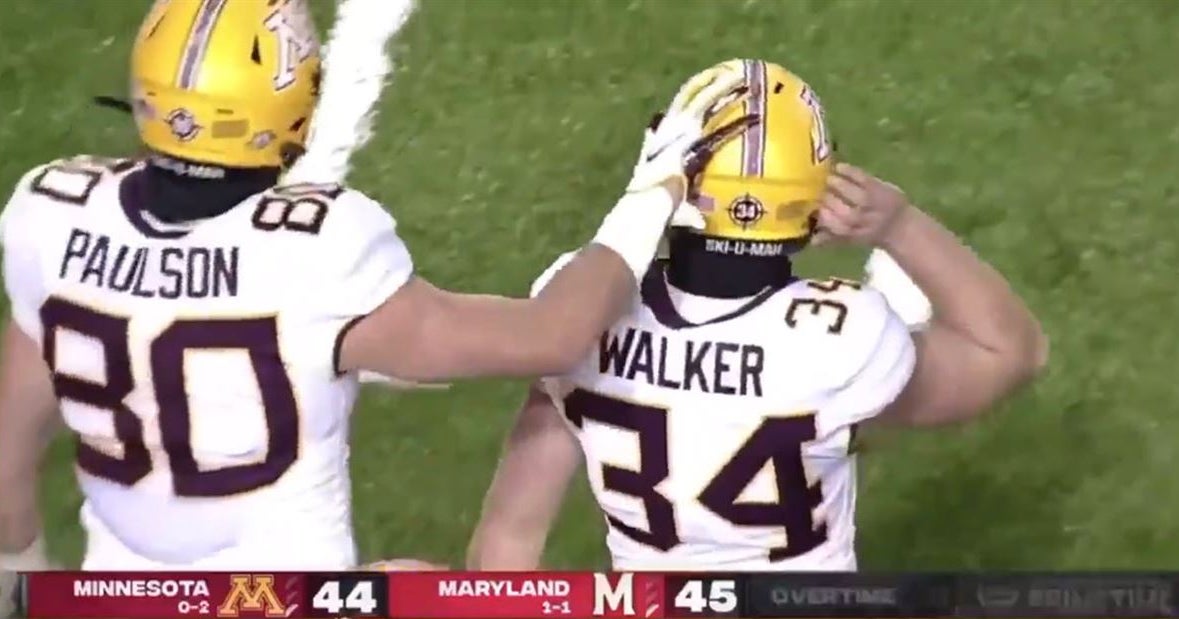 WATCH: Minnesota loses on missed extra point in OT