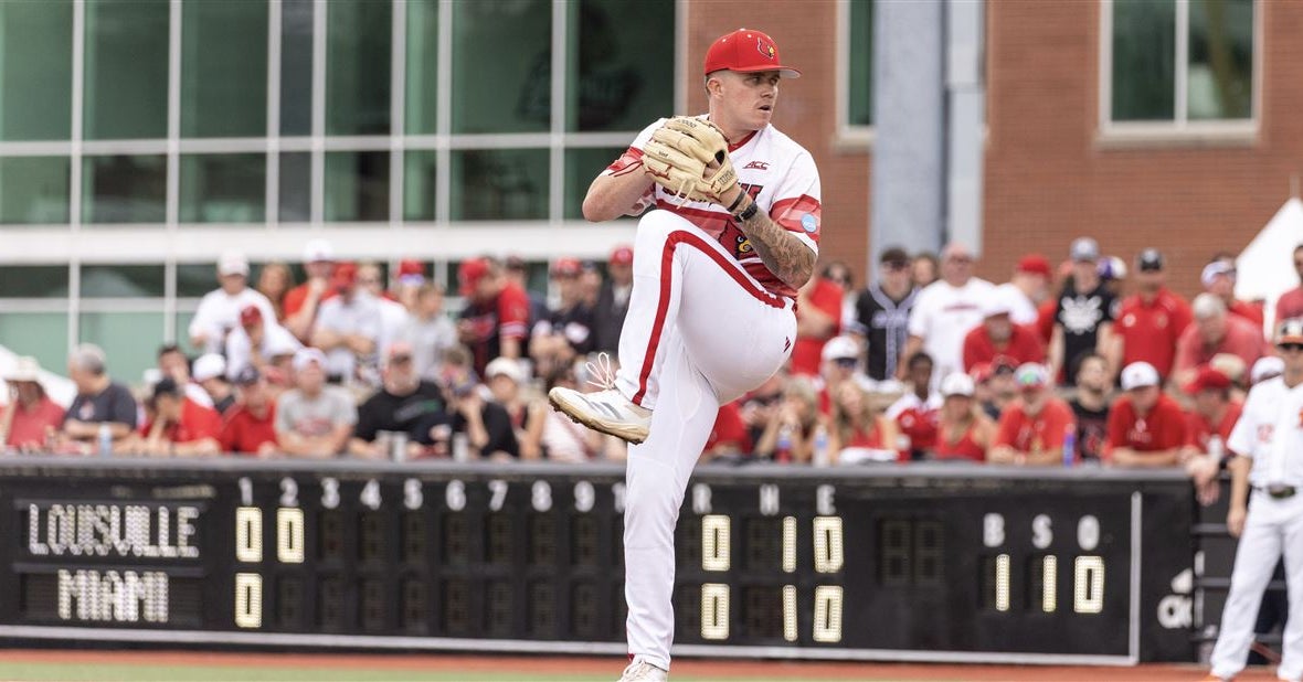 Louisville pitcher Tucker Biven picked in the 13th round by the Nationals