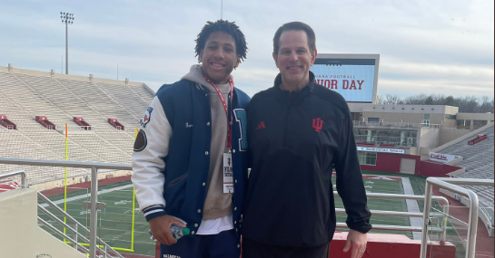Illinois DB Garrett Reese enjoyed his official visit to Indiana