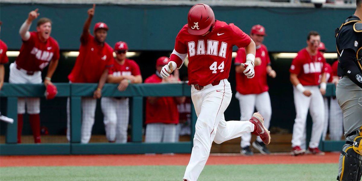 Alabama baseball team sweeps Missouri with 3-2 win on Sunday