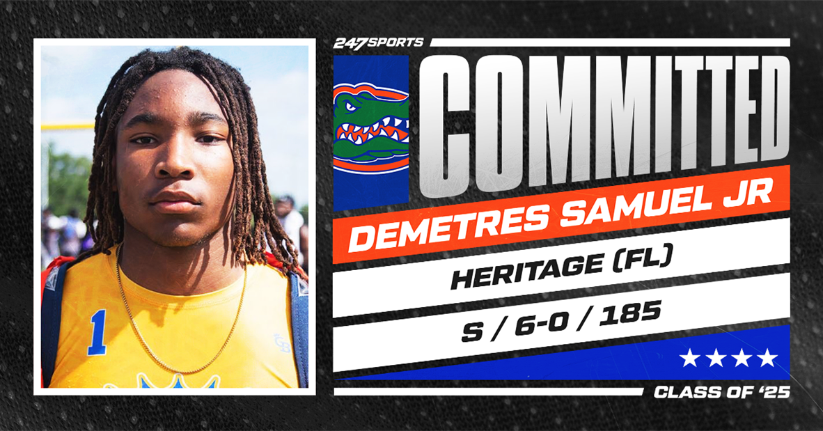 Gators flip Syracuse DB commit Demetres Samuel Jr, who will also ...