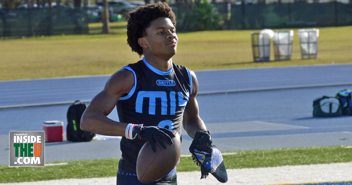 VIDEO: 2021 CB Tim Burns shines at Miami Immortals tryouts