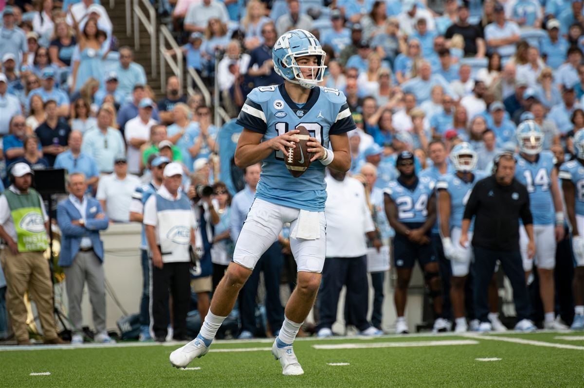 UNC QB Drake Maye shares Mack Brown's message to Tar Heels after Notre Dame game