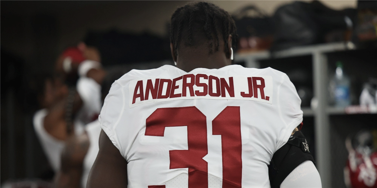 Anderson becomes Alabama's first multi-year unanimous All-American