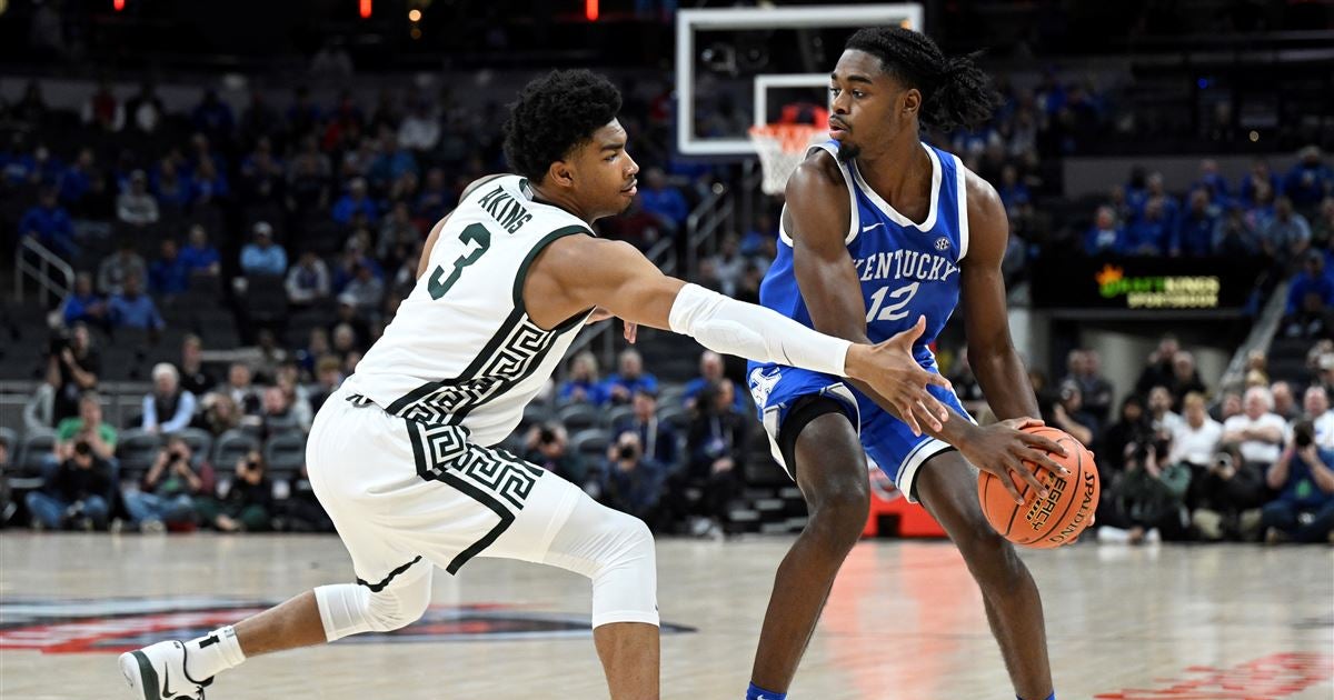 Michigan State outlasts No. 4 Kentucky in double-overtime at Champions ...