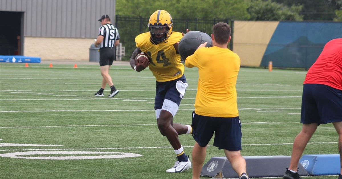 Photos from WVU Football Practice - 8/7