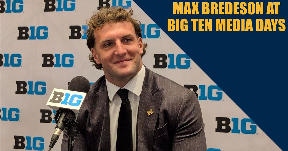 The most interesting things Max Bredeson said at Big Ten Media Days