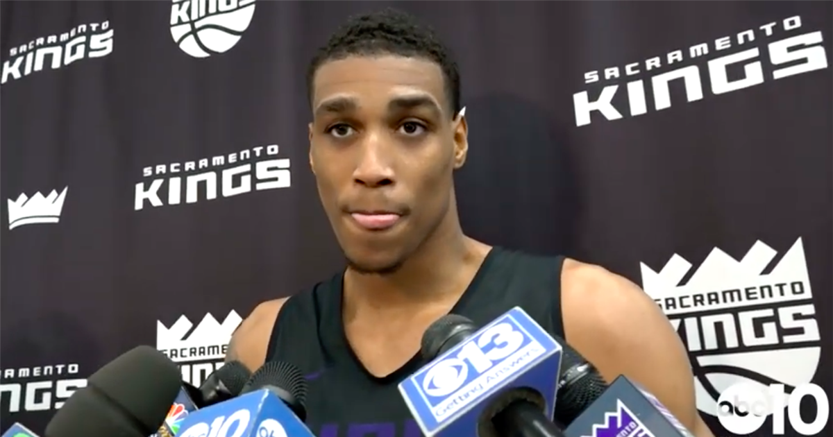 Kenny Wooten works out for hometown Sacramento Kings
