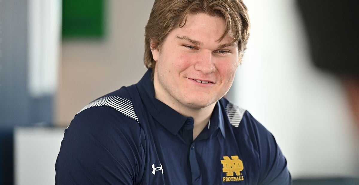 Notre Dame Offensive Lineman Joey Tanona Retires Due to Off-Season Injury