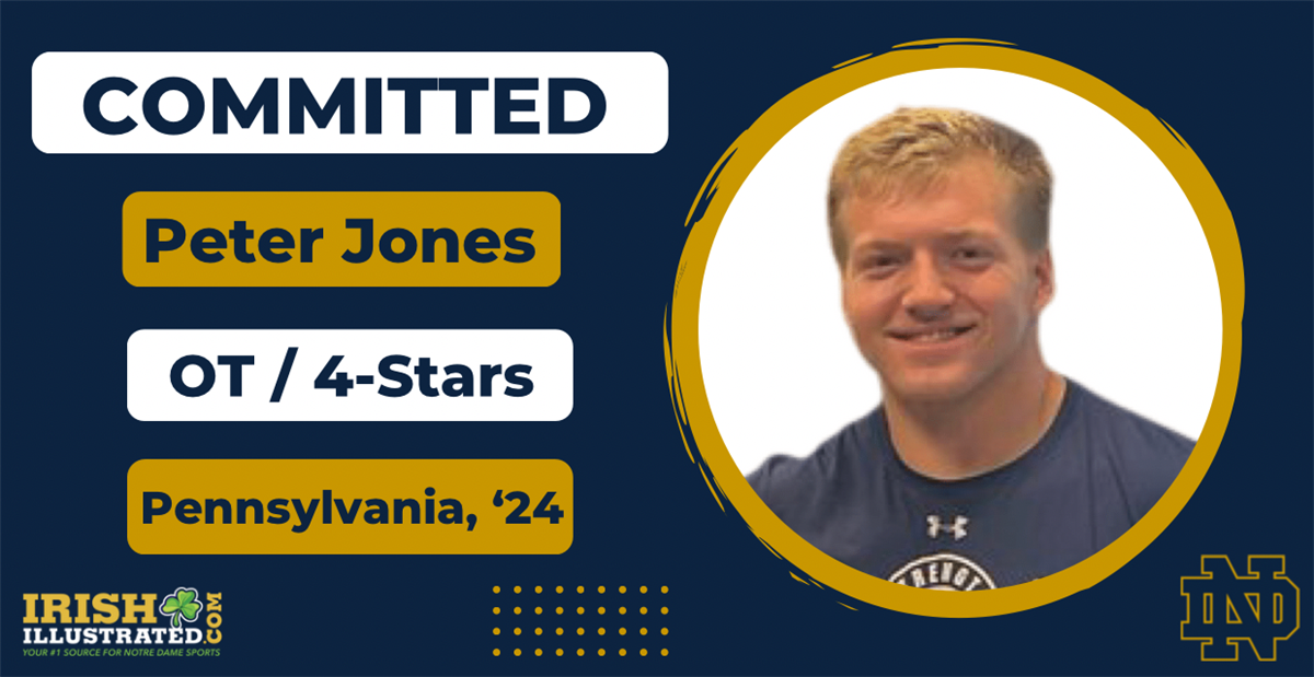 How it Happened: Peter Jones Commits to Notre Dame