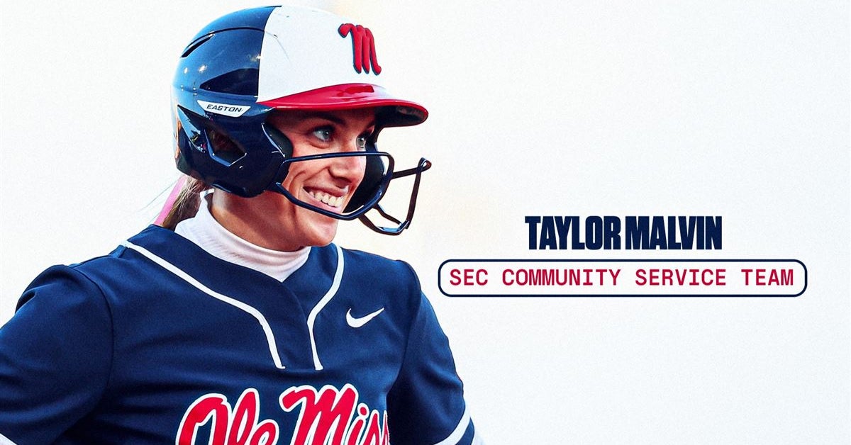 Ole Miss outfielder Taylor Malvin earns spot on SEC Community Service Team