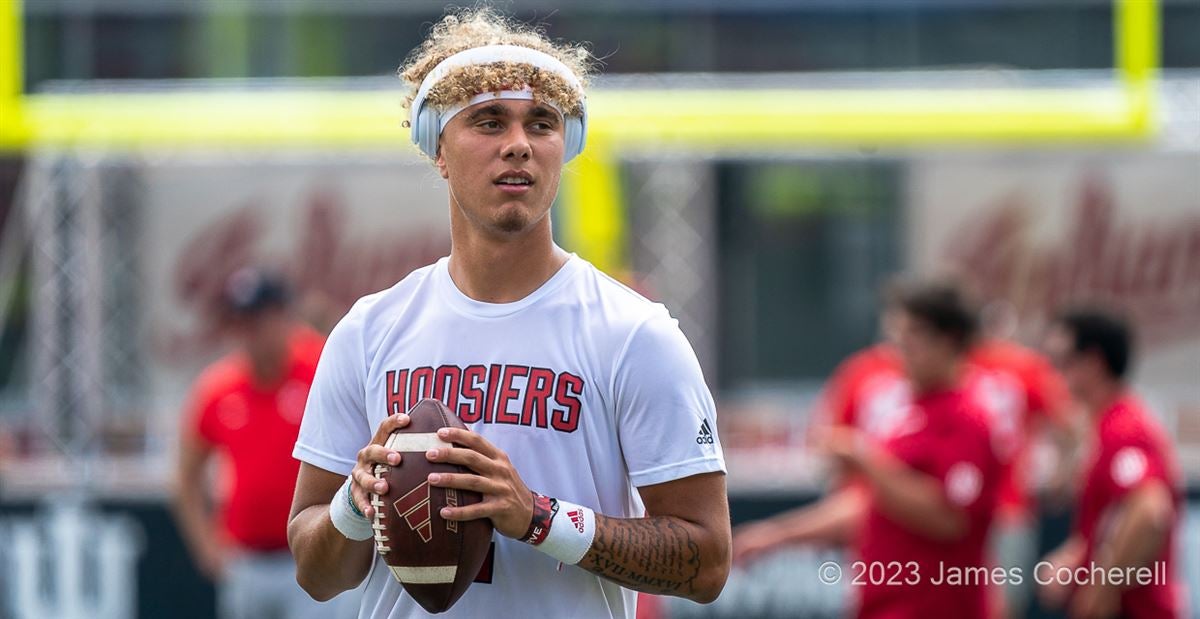 Indiana football: Tayven Jackson named IU's starting quarterback going ...