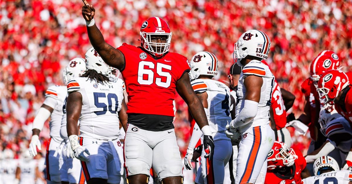 ESPN names Georgia OT Amarius Mims hardest 2024 NFL Draft prospect to rank