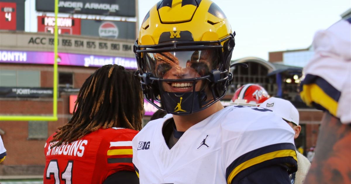 Watch: Michigan QB J.J. McCarthy discusses Jadyn Davis, his health ...