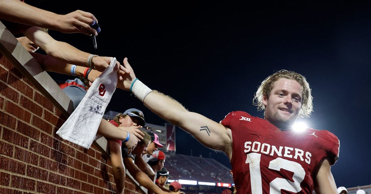 Drake Stoops: How a big performance in the Red River Rivalry can spark ...