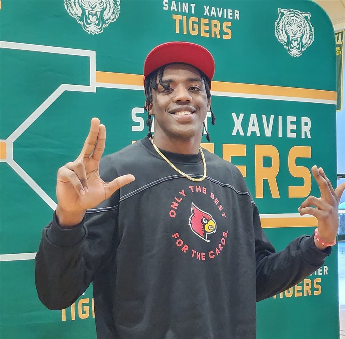 Micah Carter realizing his dream by signing with Louisville