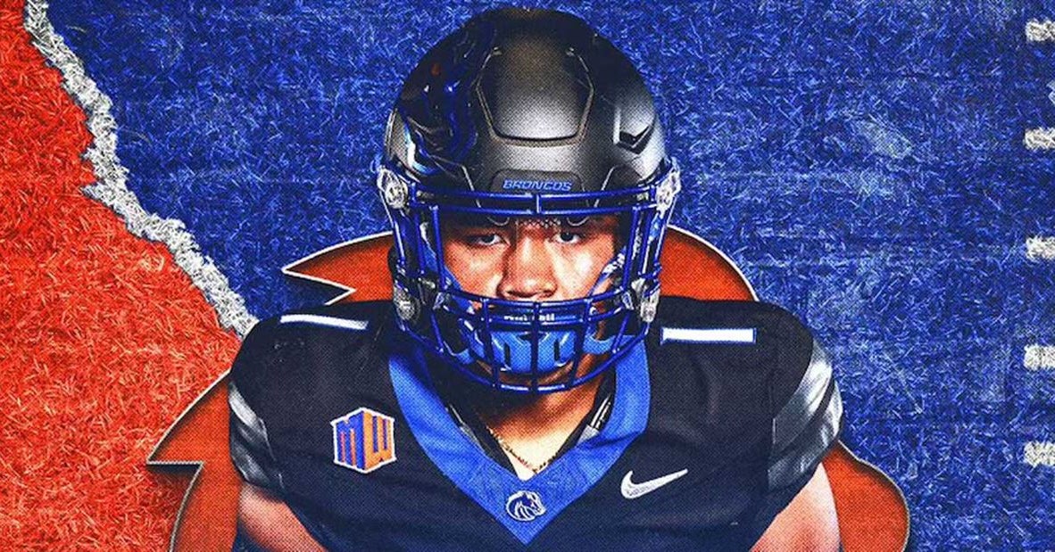 Boise State LB Signee Mana Tuioti Plays At Polynesian Bowl & Talks Broncos