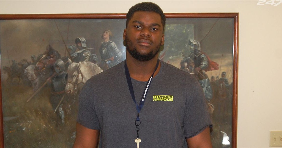 Former UVA commit, four-star DT Jeffrey M'Ba now at JUCO