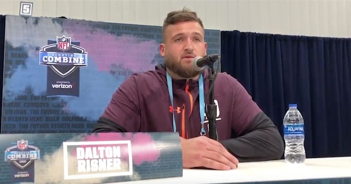 WATCH: Risner talks to the media at the NFL Combine